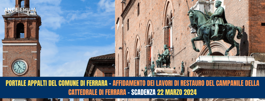 ANCE EMILIA Area Centro | Portale Appalti del Comune di Ferrara ...